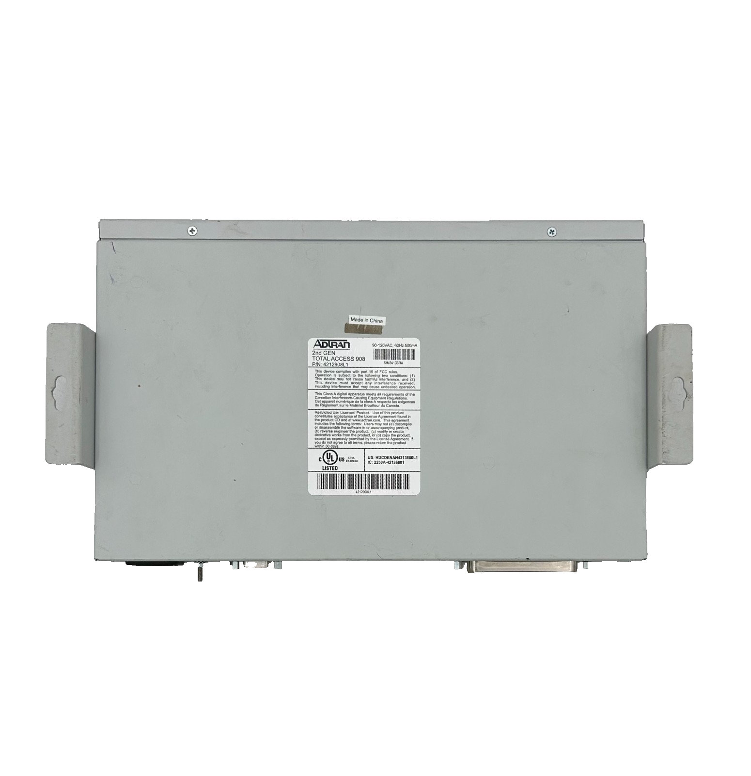 Adtran 4212908L1 Total Access 908 2nd Gen Gateway Router ...