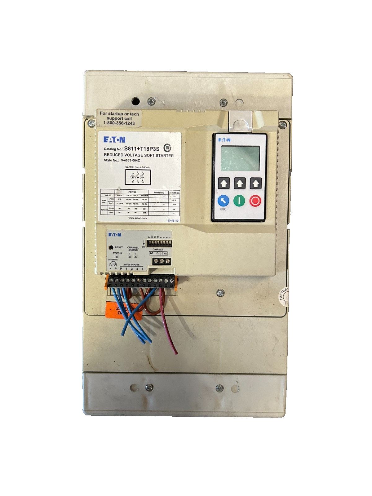 Eaton S811+T18P3S Reduced Voltage Soft Starter – RoboMachIndustrial