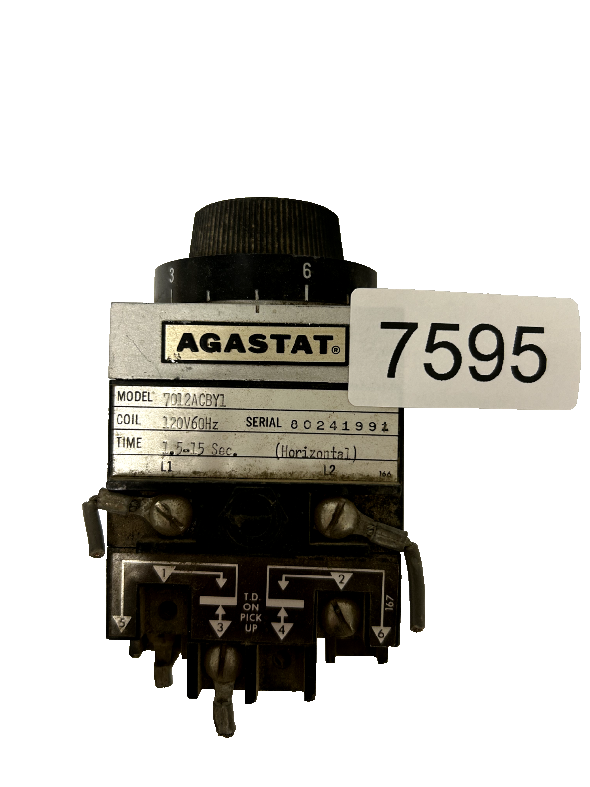 Agastat 7012ACBY1 Time Delay Relay Coil, 120V, 60Hz – RoboMachIndustrial