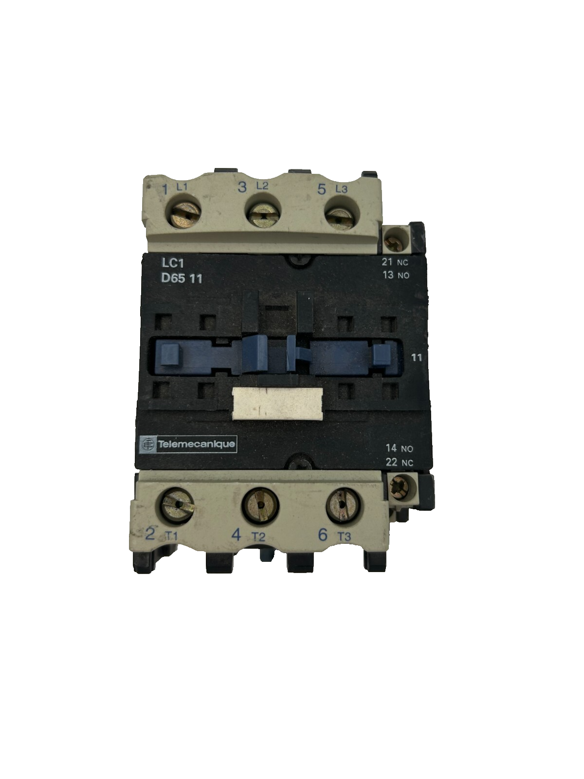 Telemecanique Contactor 1050 HP 120 V 60Hz Coil LC1 D6511 ...