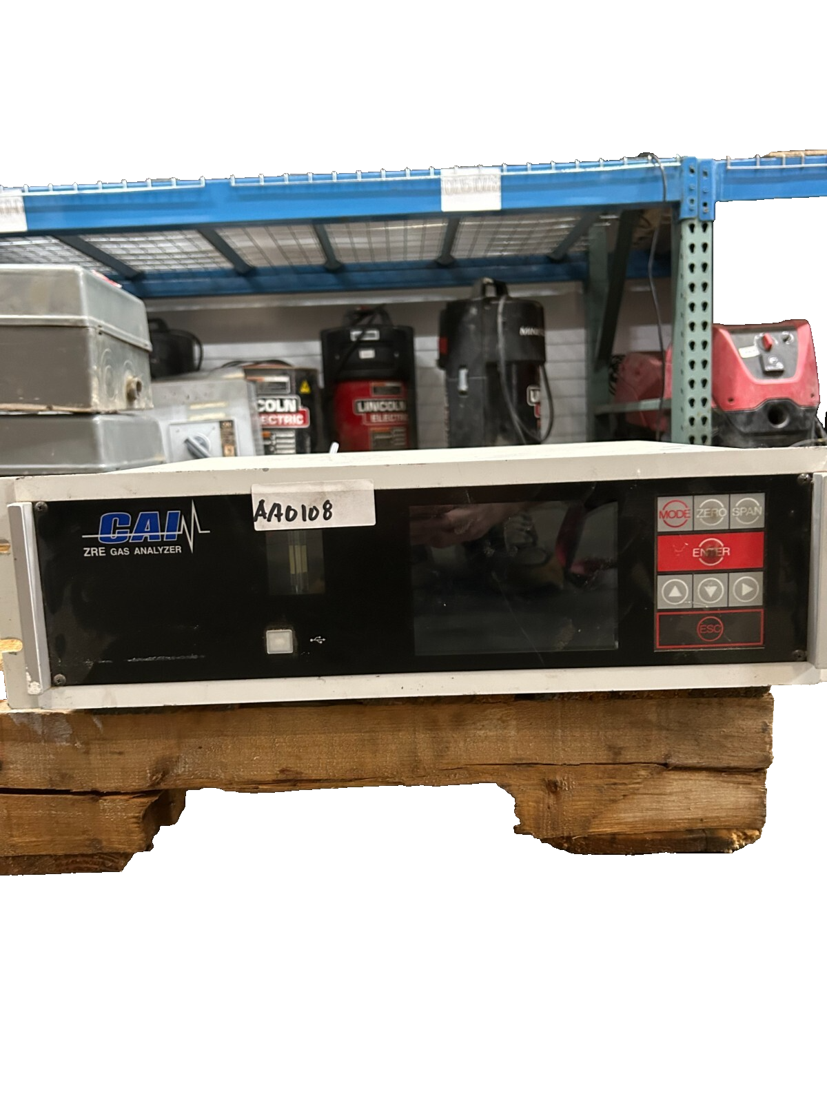 California Analytical Instruments ZRE1 Infrared Gas Analyzer ...