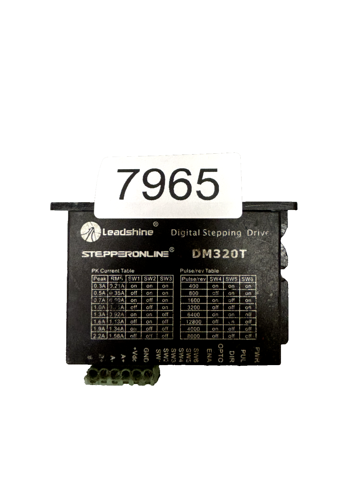 Leadshine DM320T Stepperonline DM320T Digital Stepping Drive ...