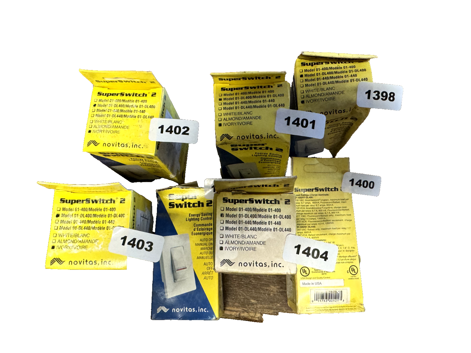 Super Switch 2 Energy Saving Lighting Control Model 01DL400 ...