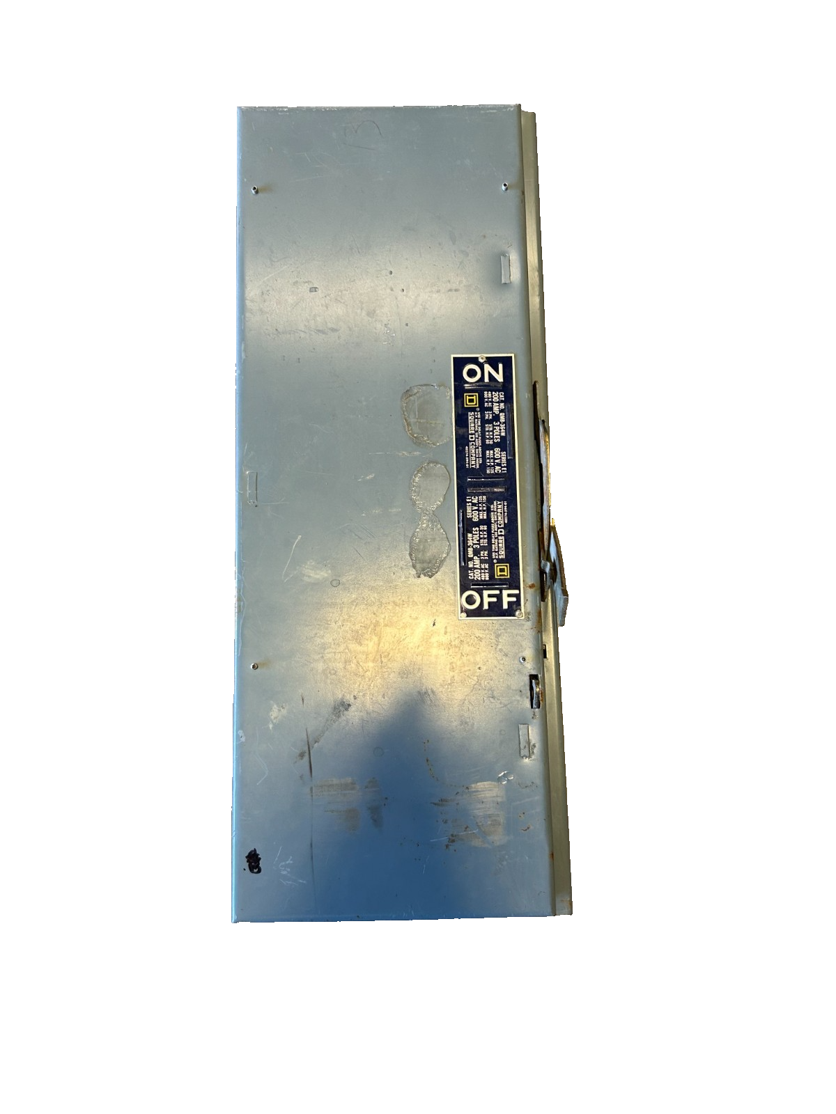 Square D QMB-364W Fusible Panelboard Safety Switch 200A 3-Pole 600VAC ...
