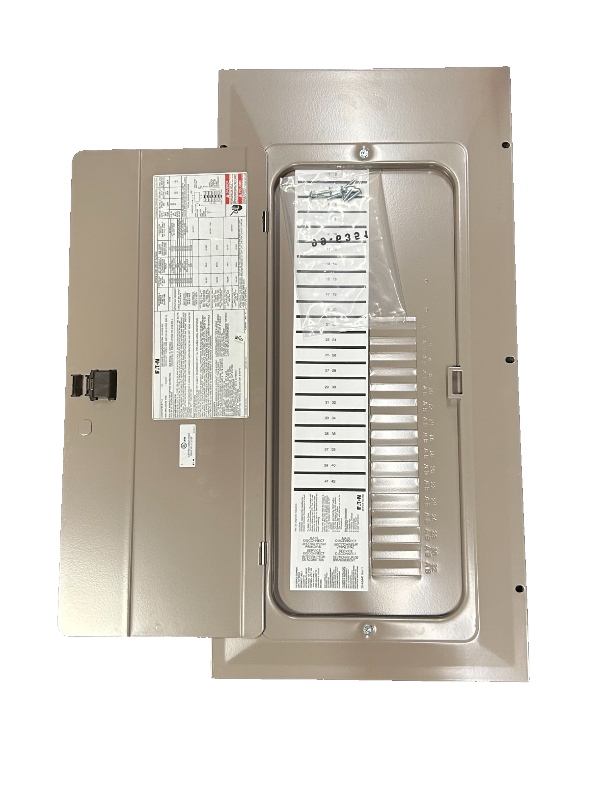 Eaton CHPX5LS Load Center Cover – RoboMachIndustrial