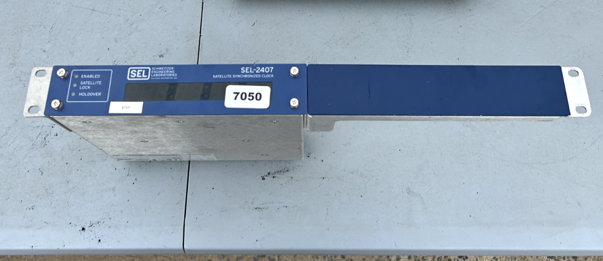 Schweitzer Engineering SEL2407 Satellite Synchronized Clock ...