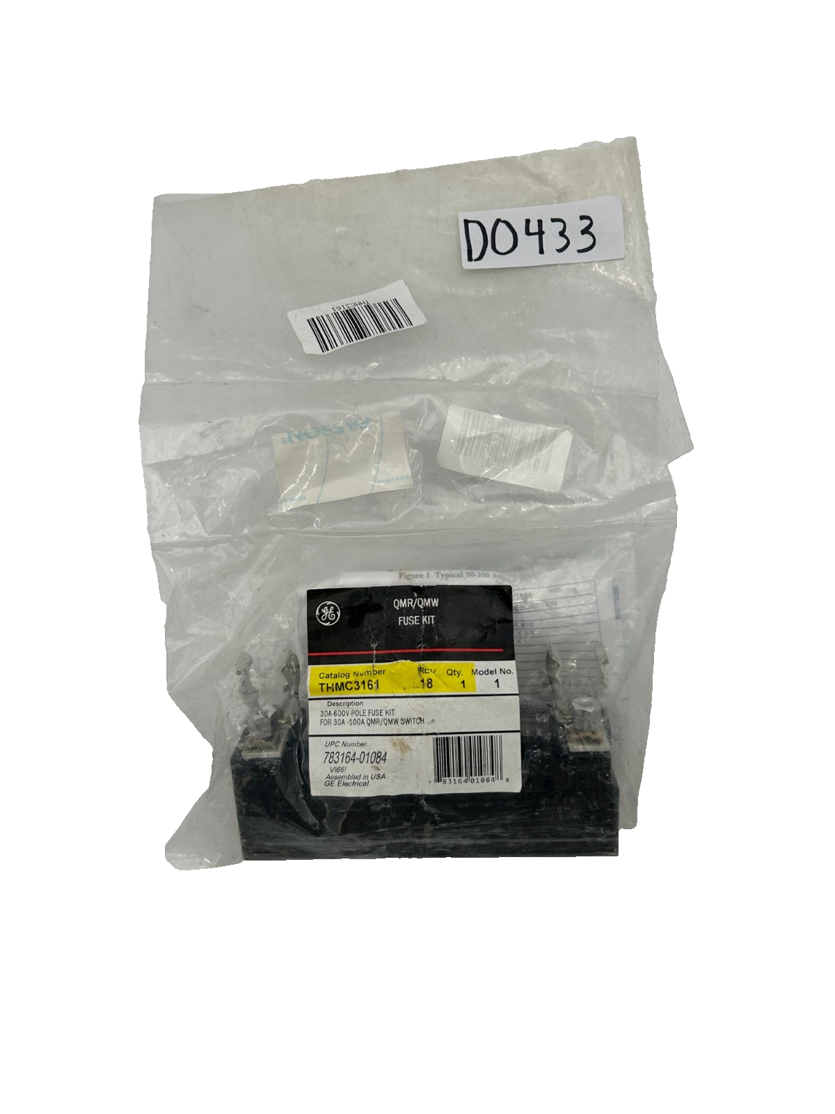 GE THMC3161 QMR/QMW Fuse Kit Rev 18 30A 600V – RoboMachIndustrial