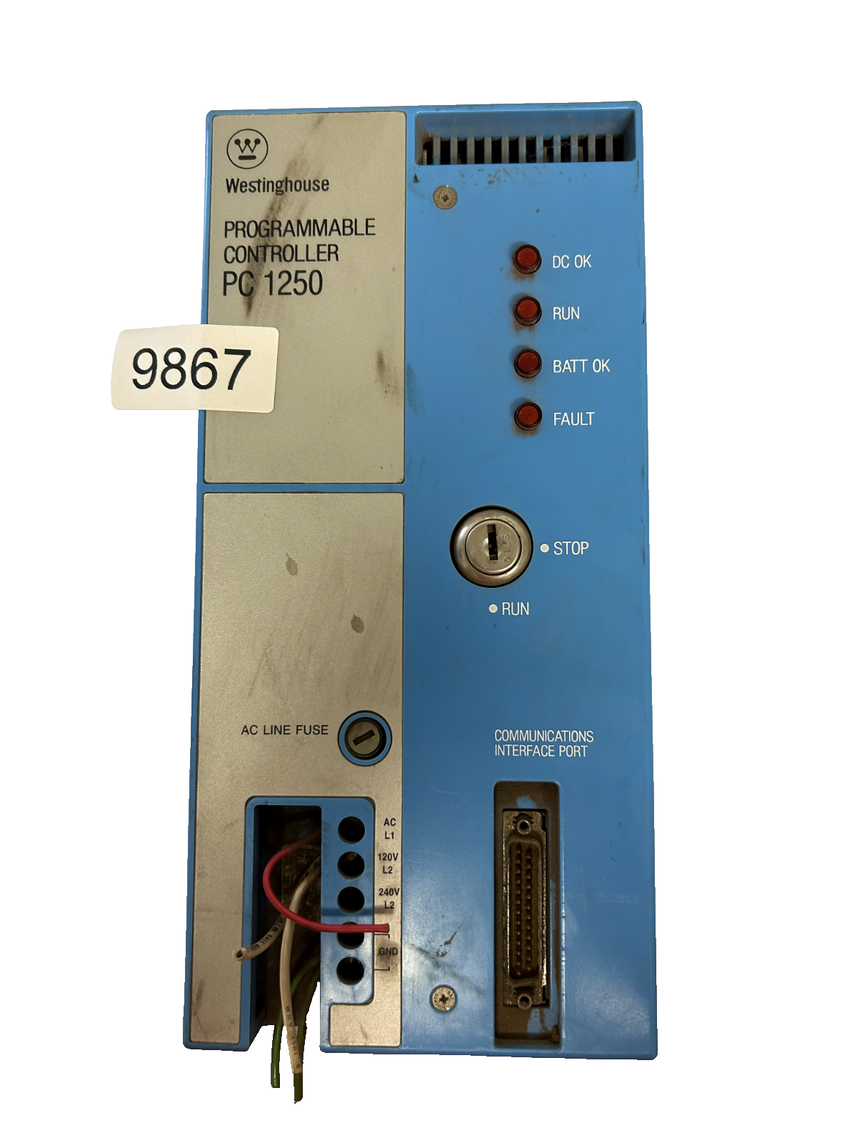 Westinghouse PC12501043 Programmable Controller – RoboMachIndustrial