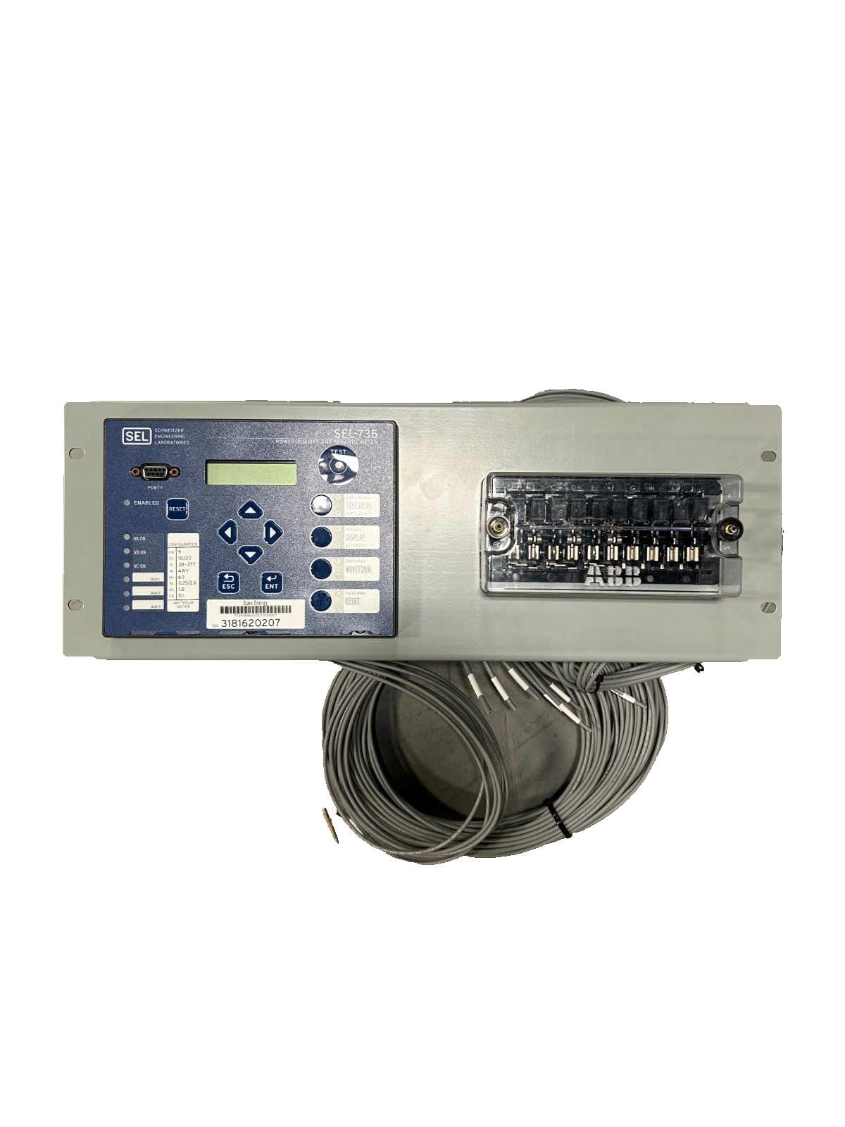 SEL Schweitzer Engineering Laboratories SEL-735 Power Quality and Reve ...
