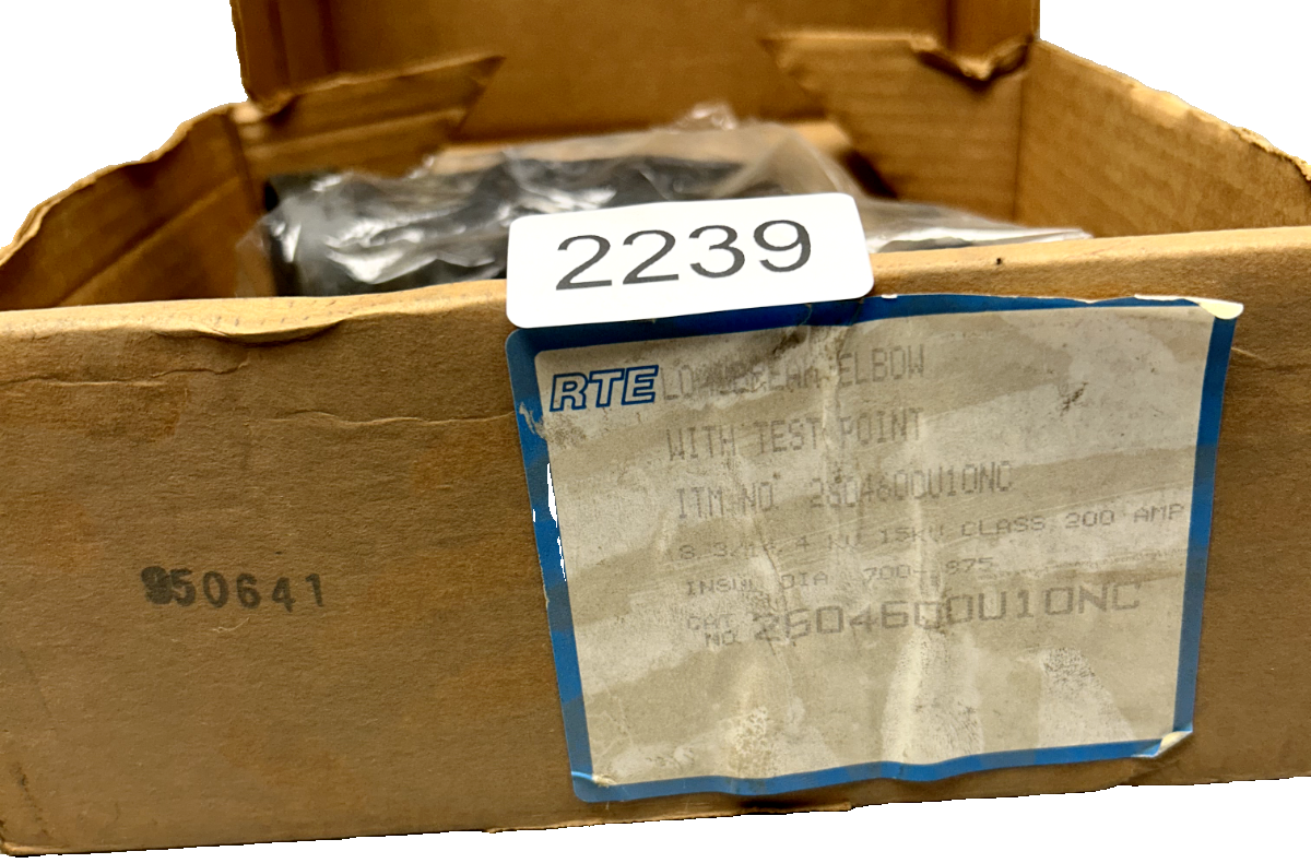 RTE 2604600U10NC Loadbreak Elbow w/ Test Point 200A – RoboMachIndustrial