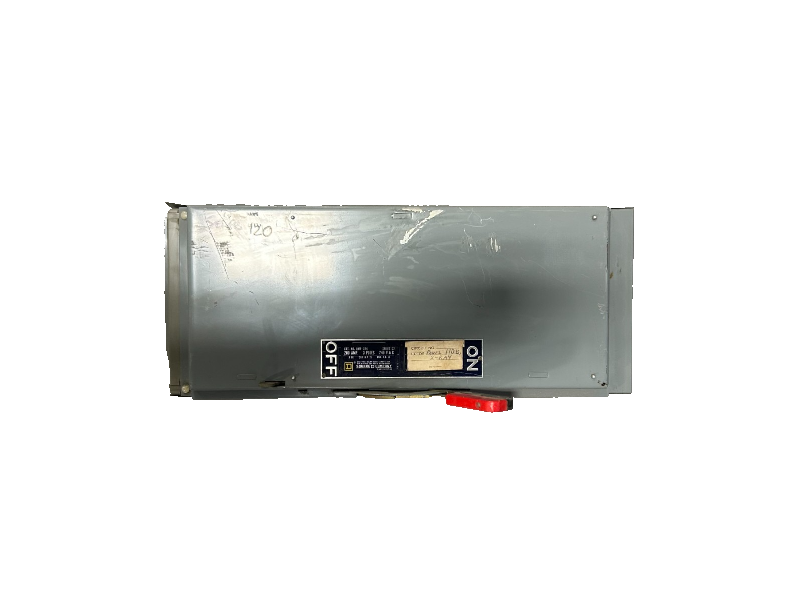 Square D QMB-324 Ser D2 Disconnect Switch 200A 3-Pole 240VAC ...