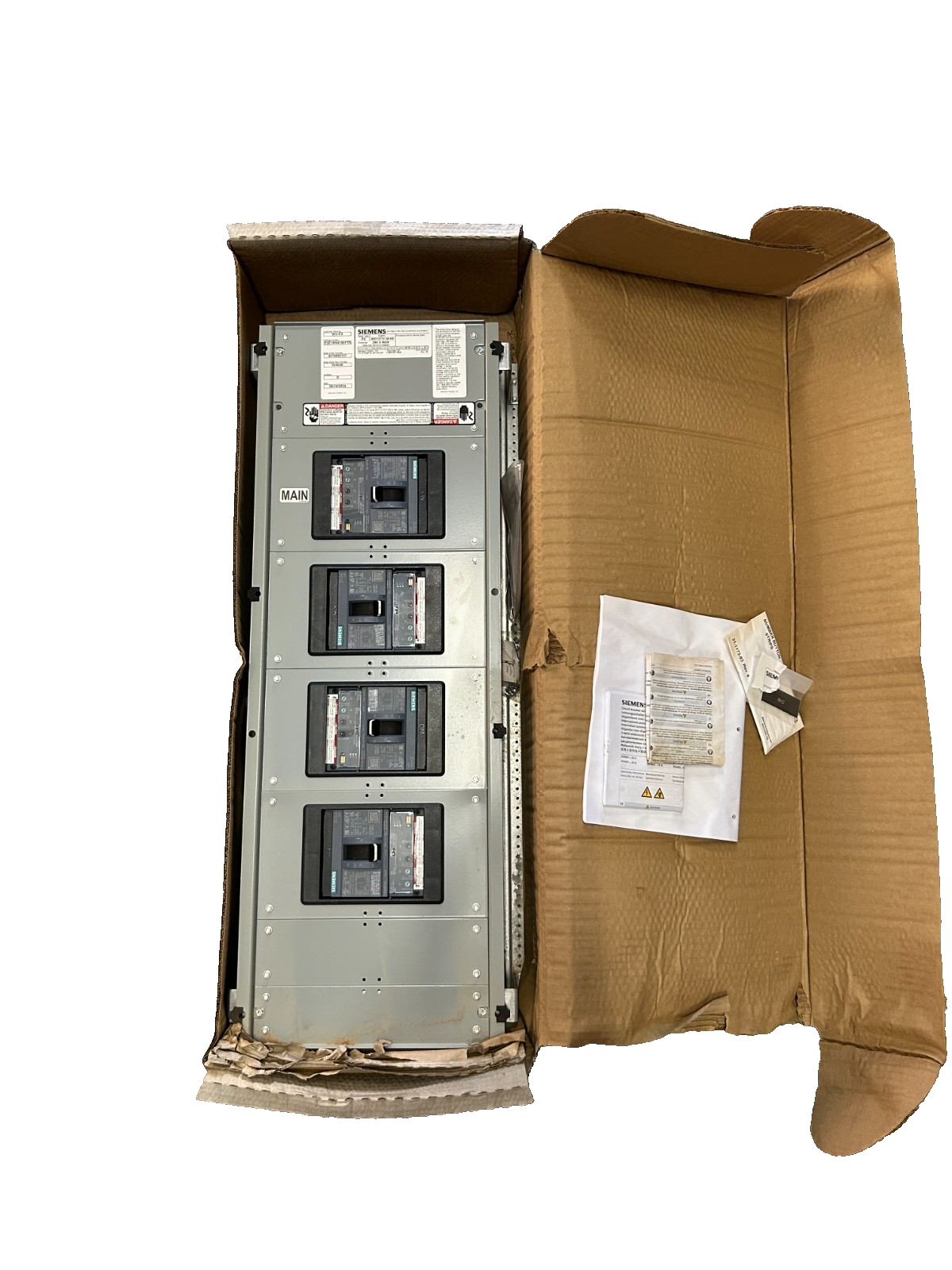 Siemens P2E18W4150FTS Main Lug Panelboard 250A 3-Phase 4W 480Y/277V ...