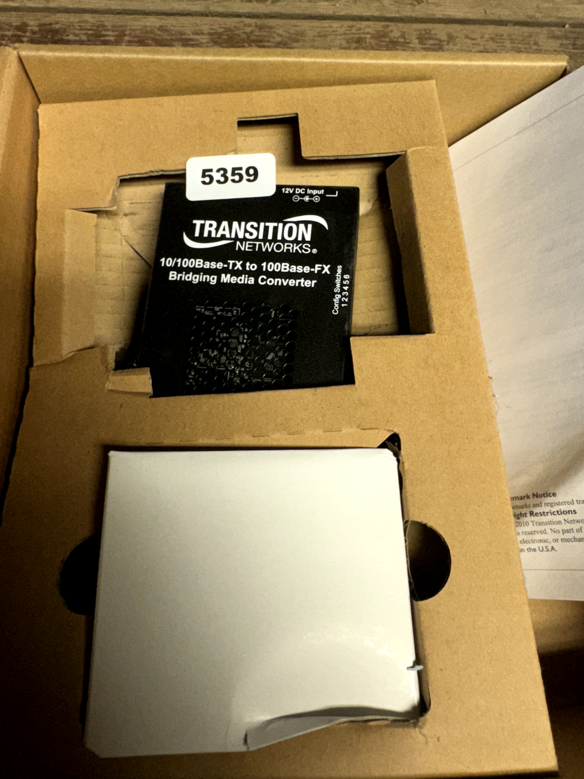 Transition 10/100 BaseTX Bridging Media Converter – RoboMachIndustrial