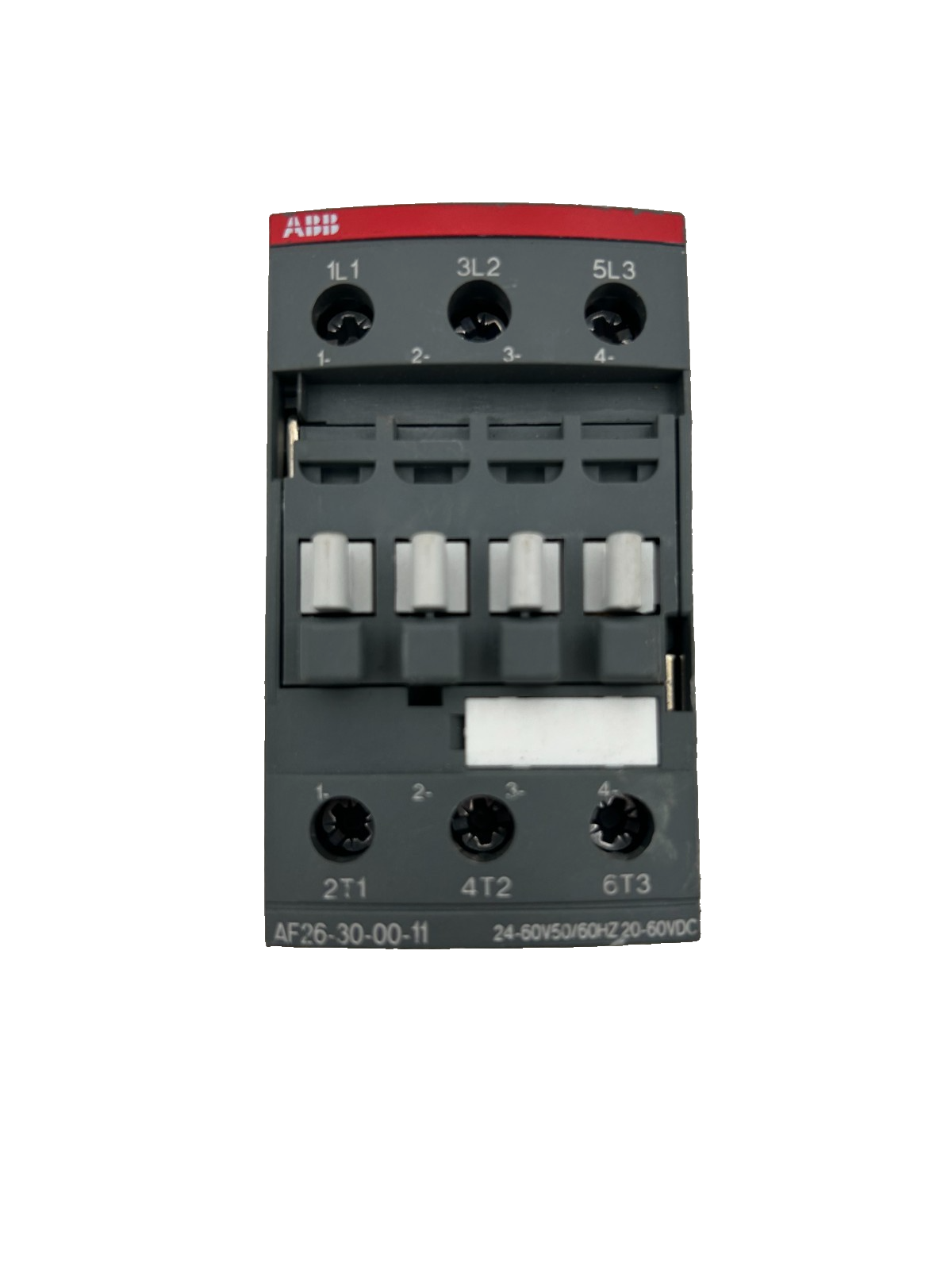 ABB AF26300011 Contactor, Motor Control, 2460VAC/VDC 26A 3Pole ...