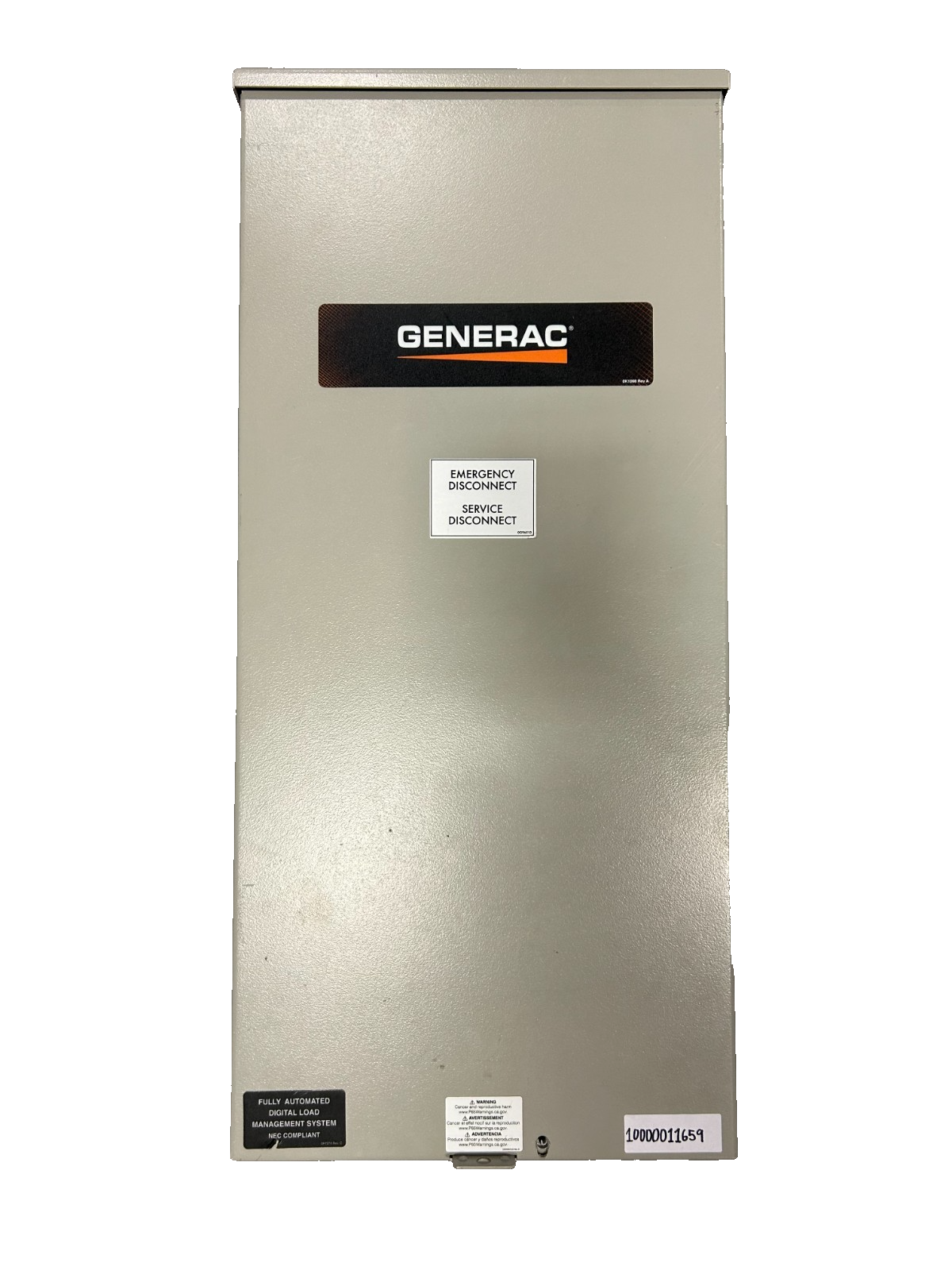 Generac 10000011659 (RXSW200A3) Automatic Transfer Switch Single Phase ...