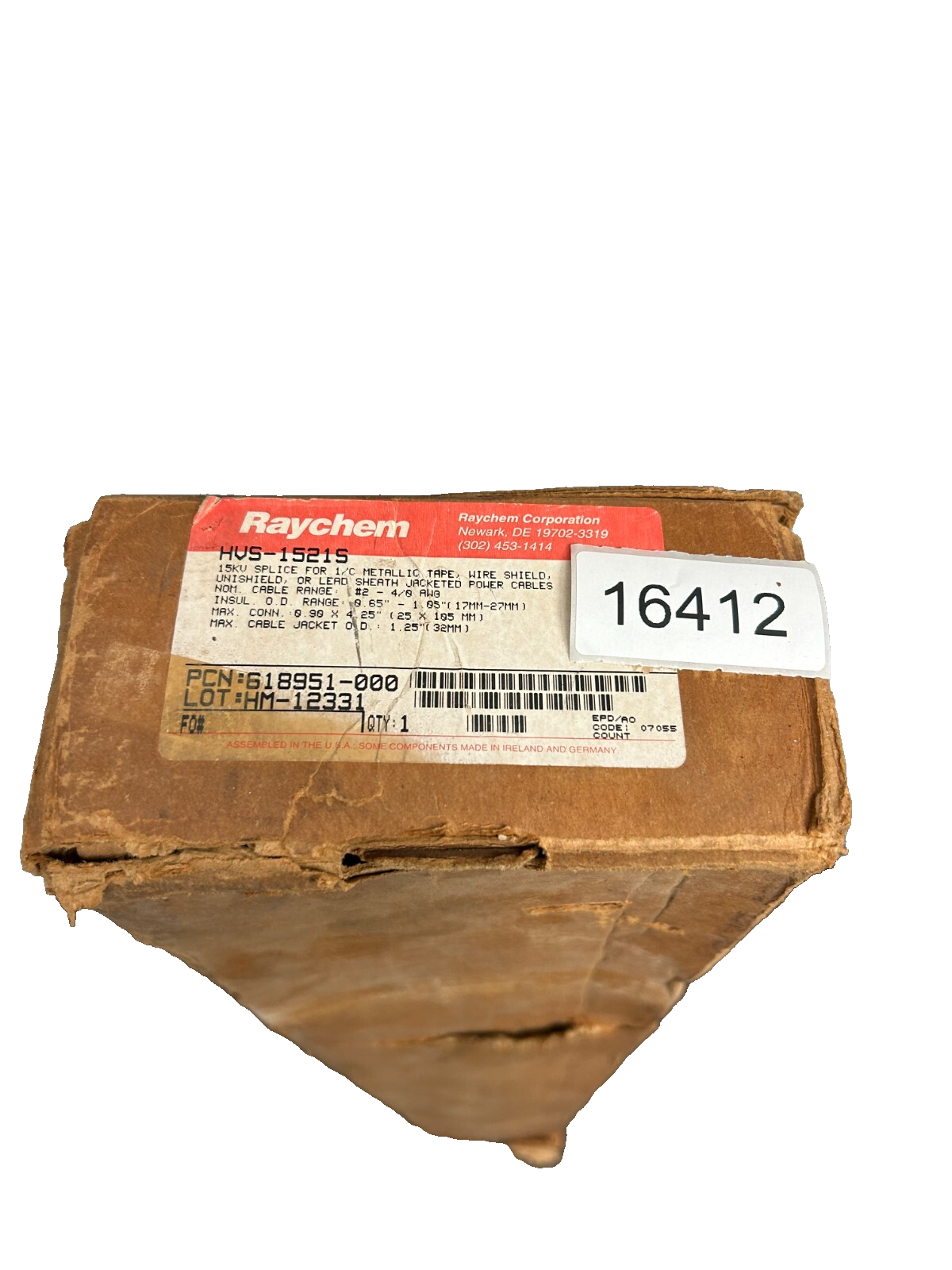 Raychem HVS15215 Splice Kit 15KV – RoboMachIndustrial